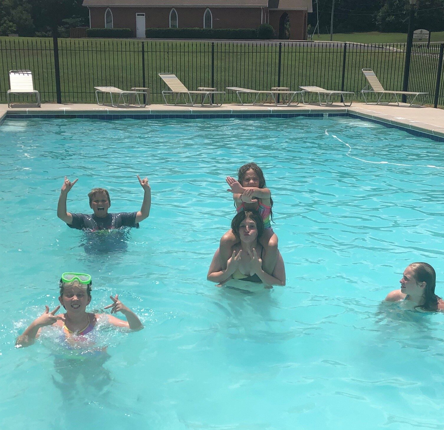 Life is better by the pool - Georgia Sheriffs' Youth Homes