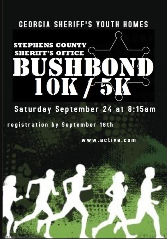 Stephens County Sheriff’s Office BushBond 10K/5K – Georgia Sheriffs ...