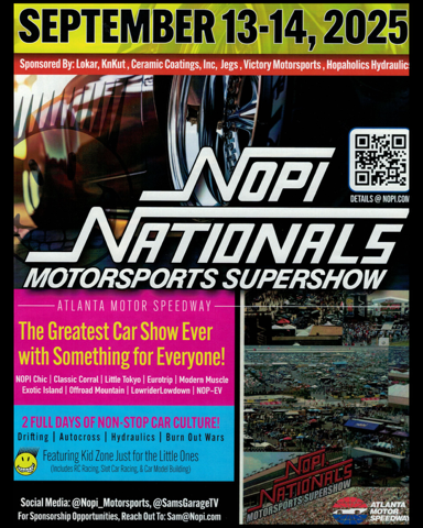 2025 NOPI Nationals Motorsports Supershow - Georgia Sheriffs' Youth Homes
